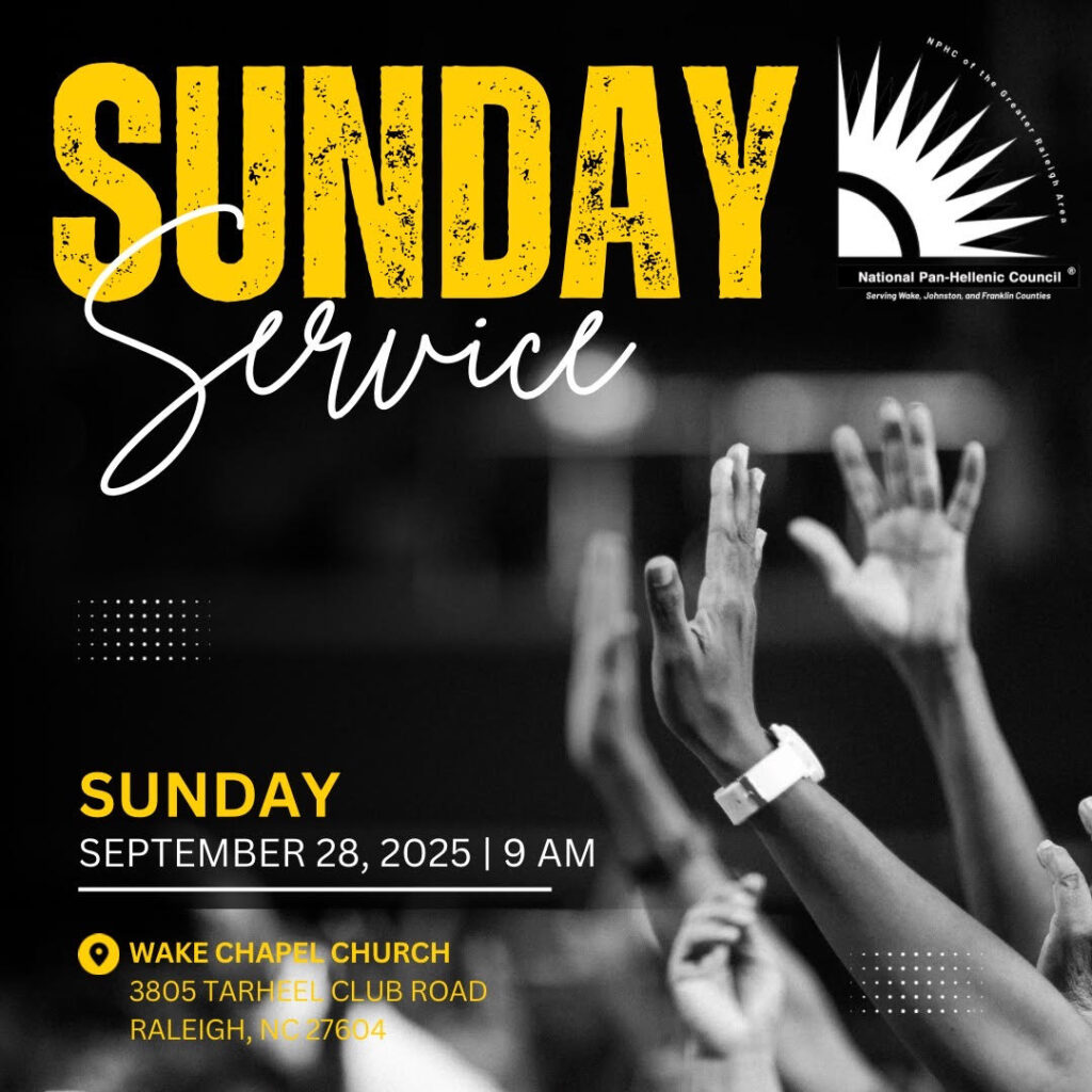 Events from April 1 – September 2 – Greater Raleigh Area NPHC